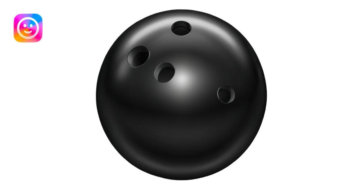 Bowling Ball emoji | AI Emoji Generator