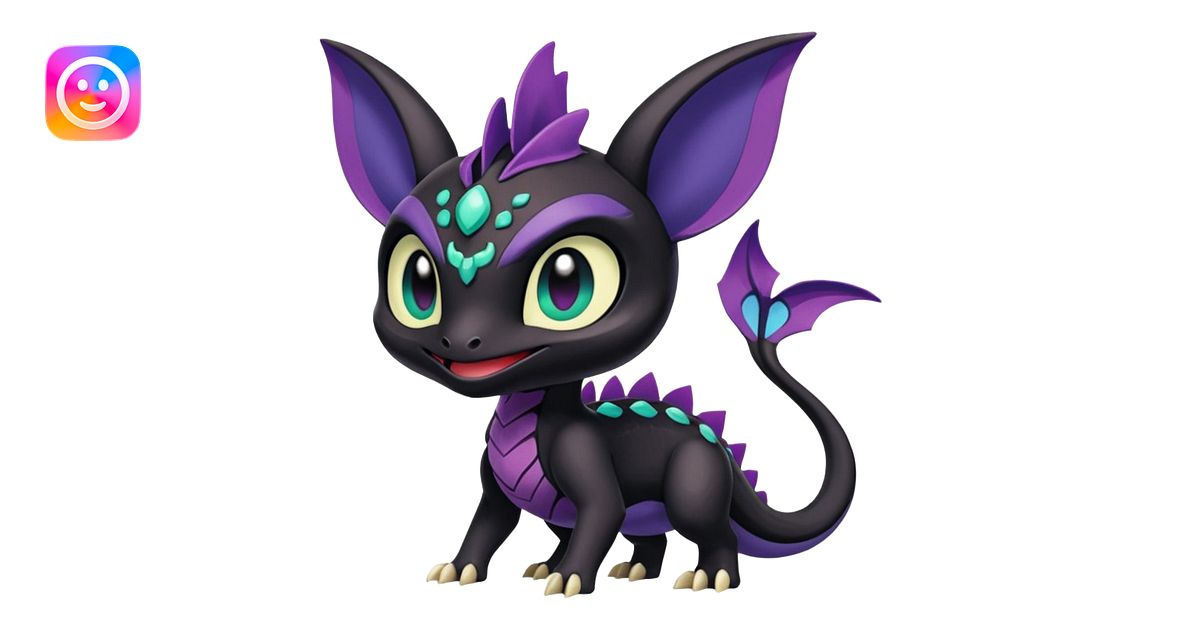 Meloetta-Noibat-Spyro-Toothless-Stitch-Pokémon-Fakémon-creature-hybrid ...