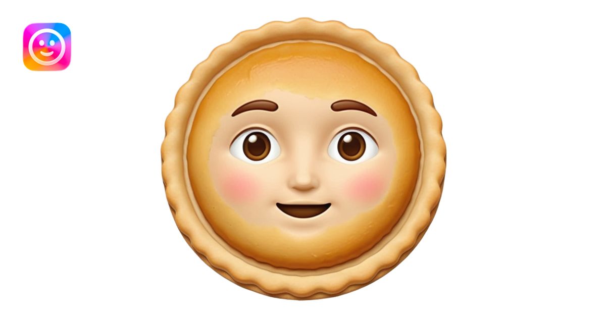 tart food in 3d memoji style no faces emoji | AI Emoji Generator