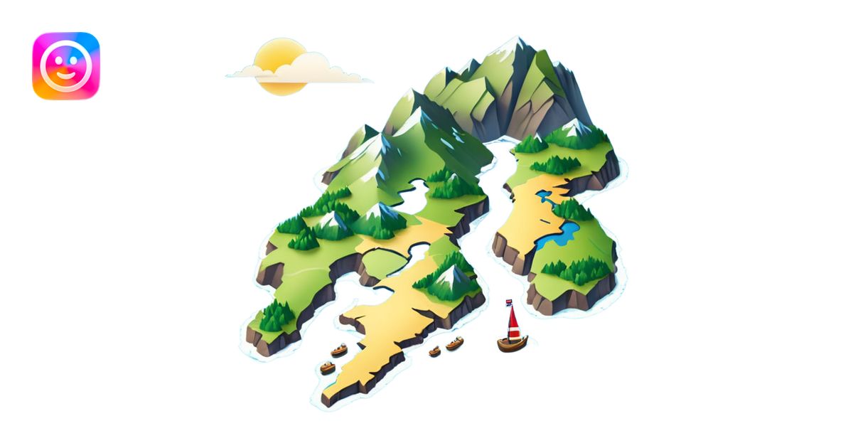 norway map emoji | AI Emoji Generator