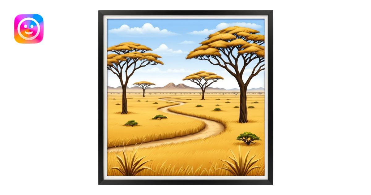 Sabana africana emoji | AI Emoji Generator