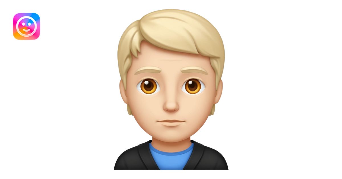 logical thinker, one person emoji | AI Emoji Generator