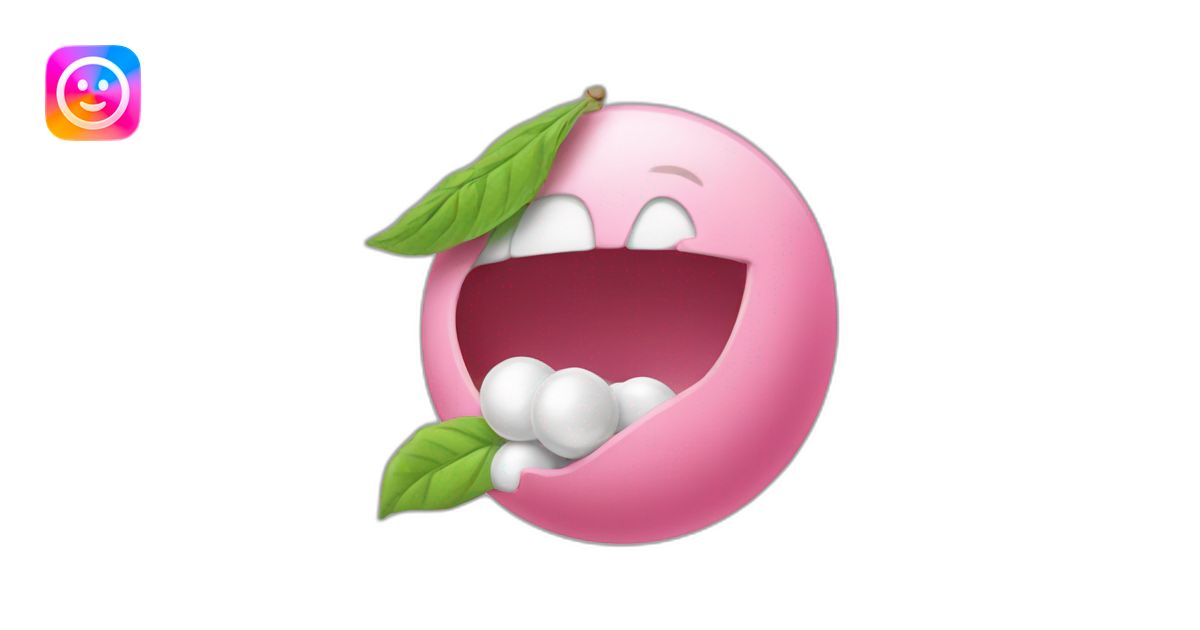Chewing-gum emoji | AI Emoji Generator