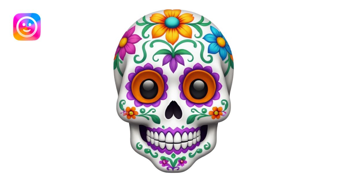 Calavera insana emoji | AI Emoji Generator