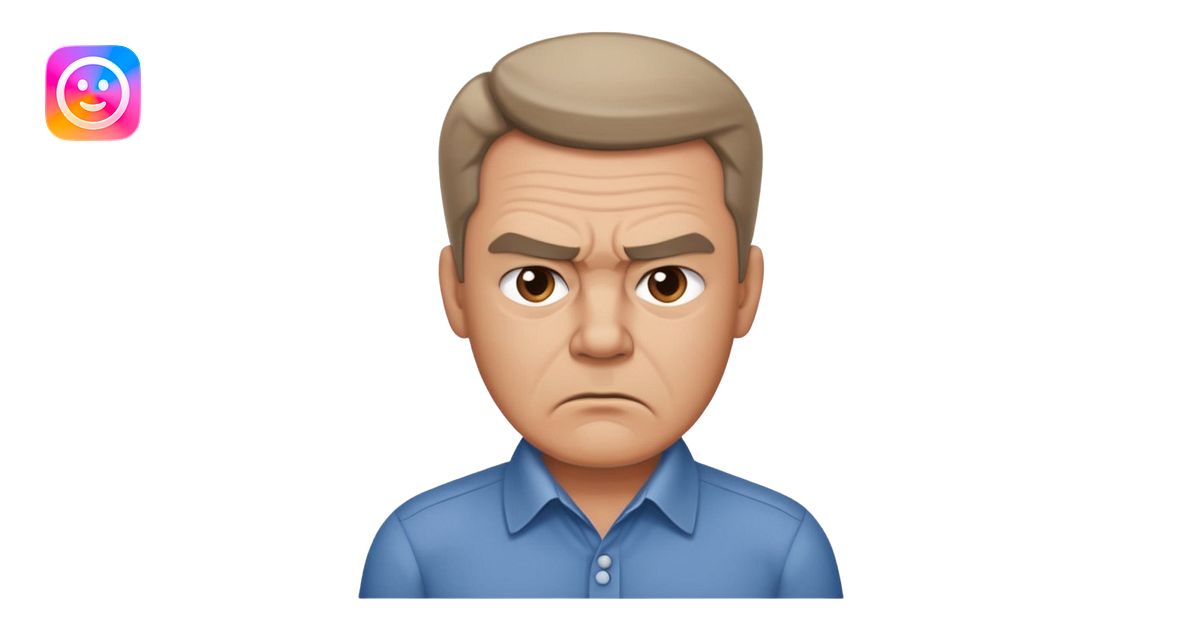 Dad scolding emoji | AI Emoji Generator
