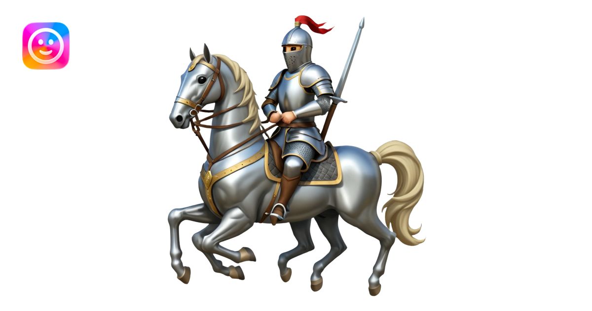 Medieval Cavalry emoji | AI Emoji Generator