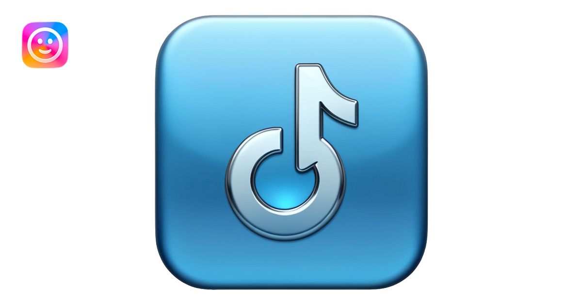 Tiktok blue tick emoji | AI Emoji Generator