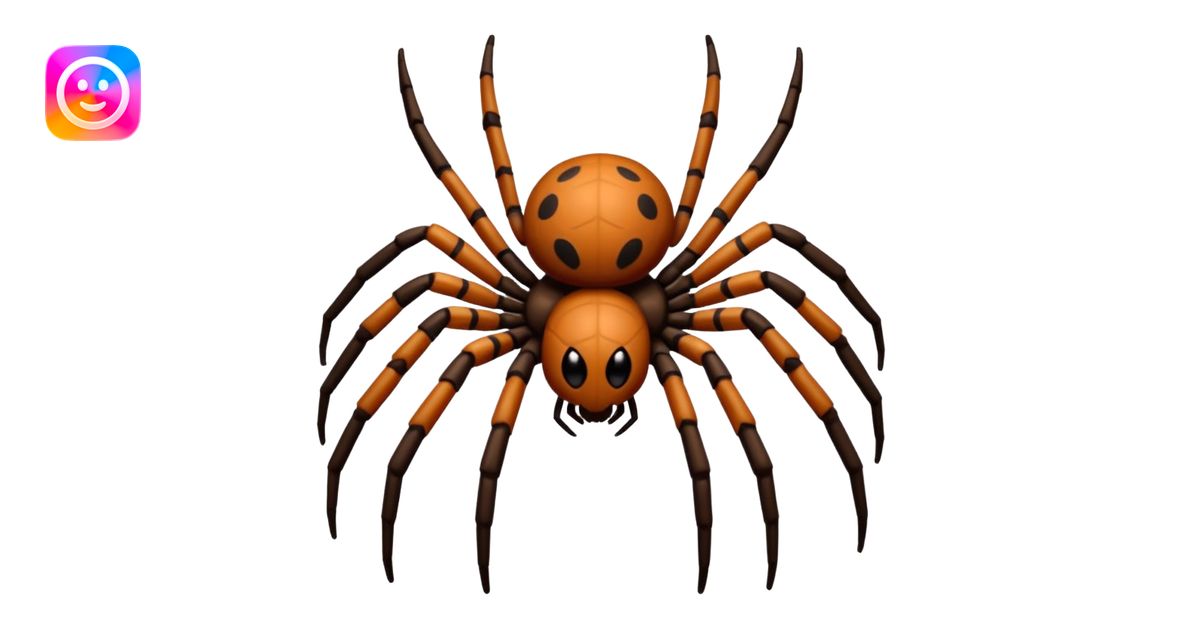 pixelated spider emoji | AI Emoji Generator