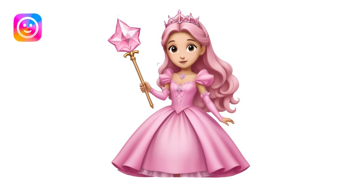 Ariana granda as glinda emoji | AI Emoji Generator