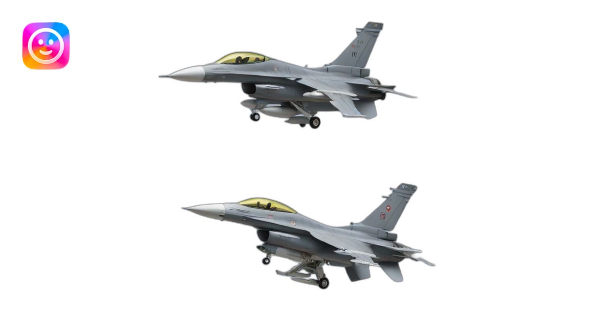 F16 aircraft emoji | AI Emoji Generator