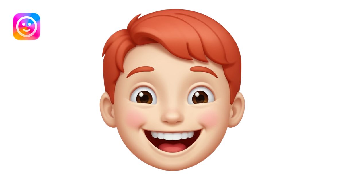 Laughing kid emoji | AI Emoji Generator