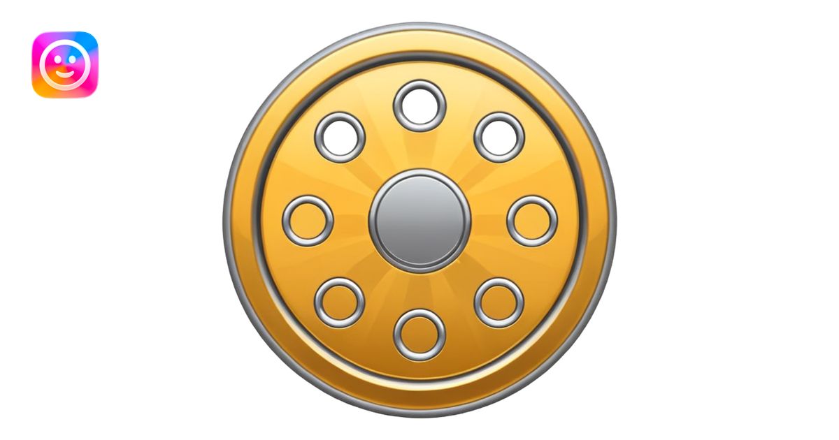 Genrate for me a settings wheel like an iphone emoji | AI Emoji Generator
