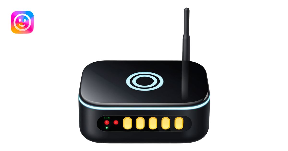 Digital router emoji | AI Emoji Generator