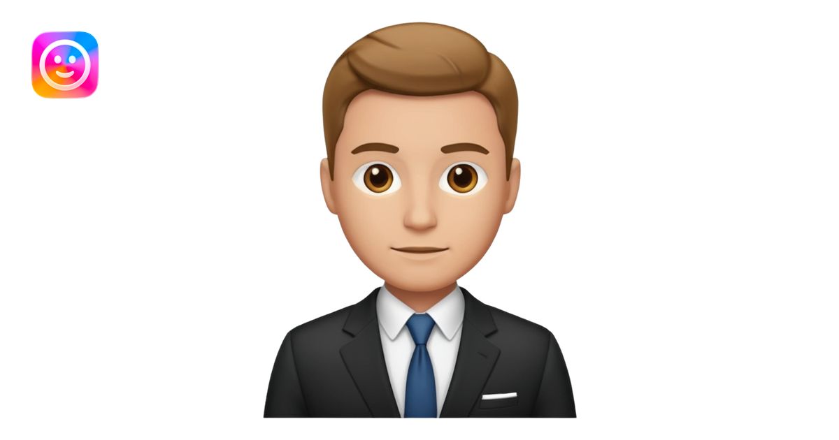 men in suit emoji | AI Emoji Generator