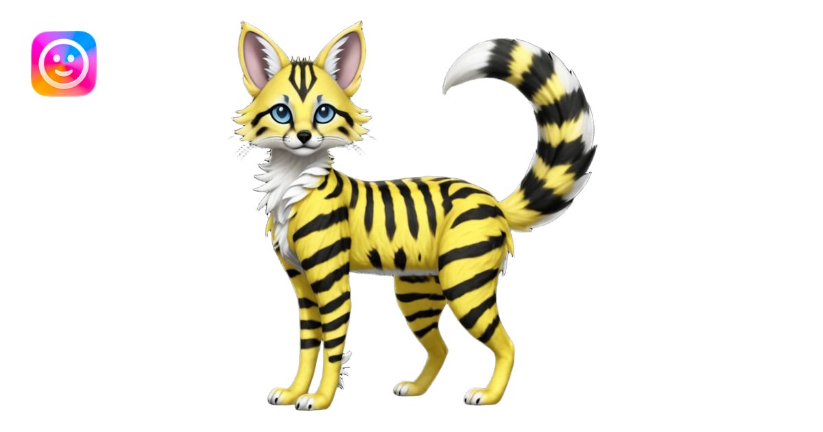 Edgy cool beautiful elegant spotted hype-realistic, black-maned ...
