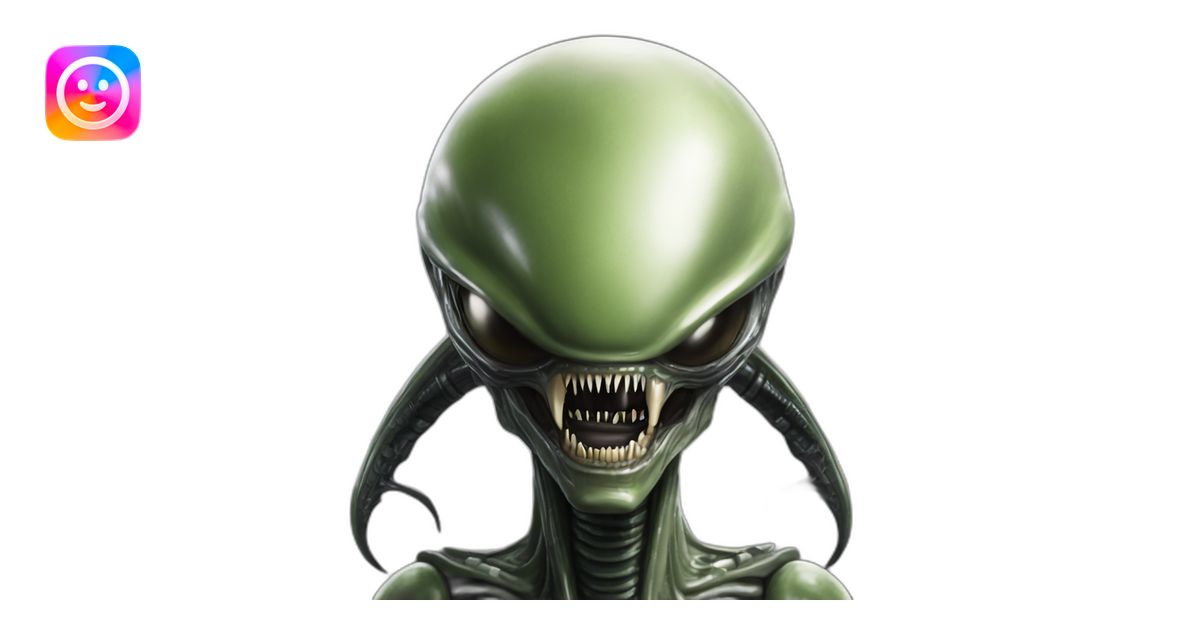 alien movie xenomorph emoji | AI Emoji Generator