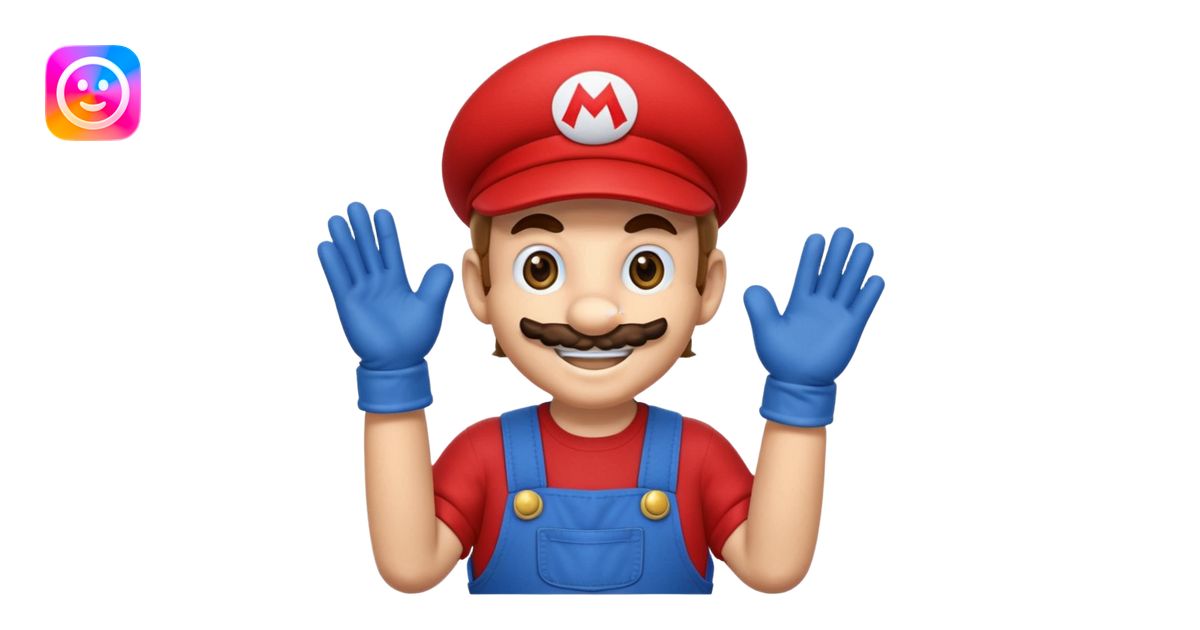Super mario emoji | AI Emoji Generator