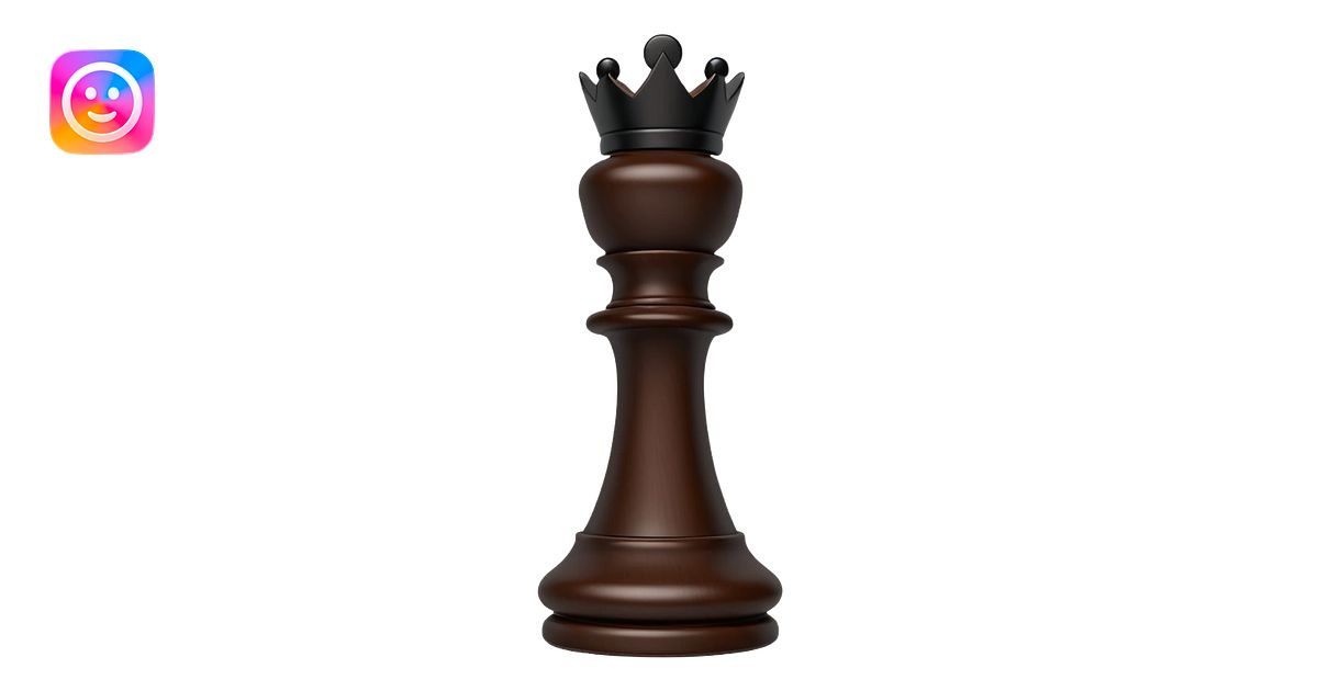black chess piece, rook piece emoji | AI Emoji Generator