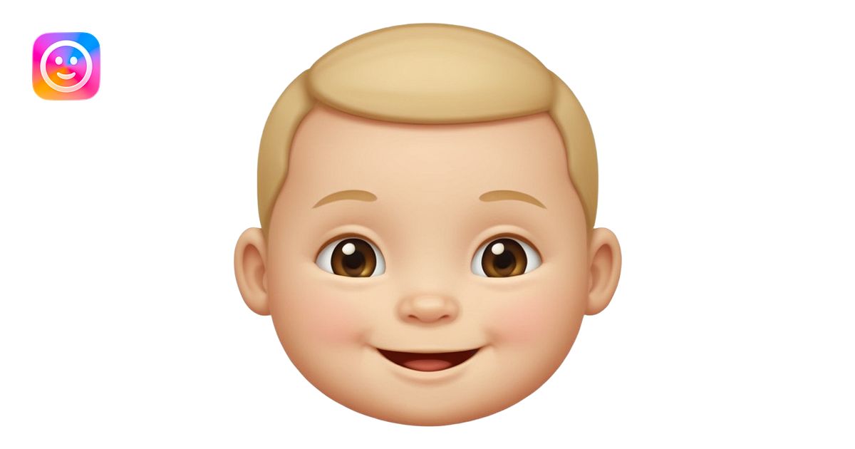 Fat baby emoji | AI Emoji Generator