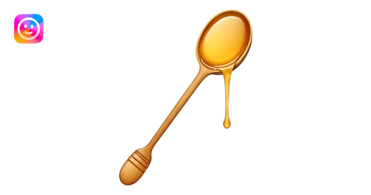 Honney Spoon Stick emoji | AI Emoji Generator