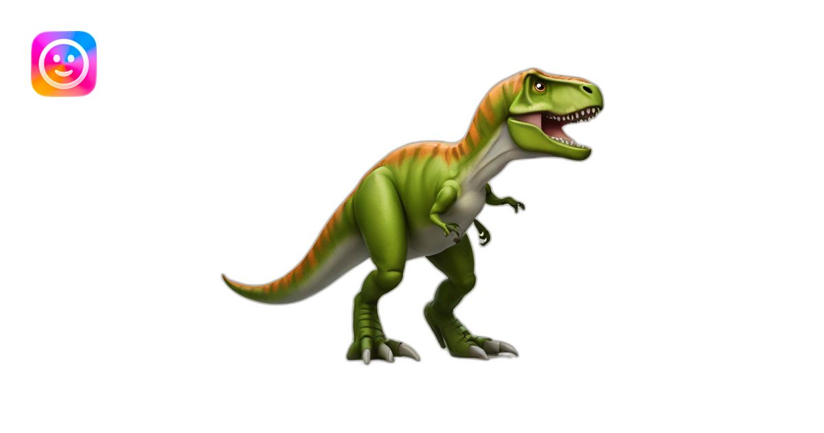 T-rex sur fourmi emoji | AI Emoji Generator