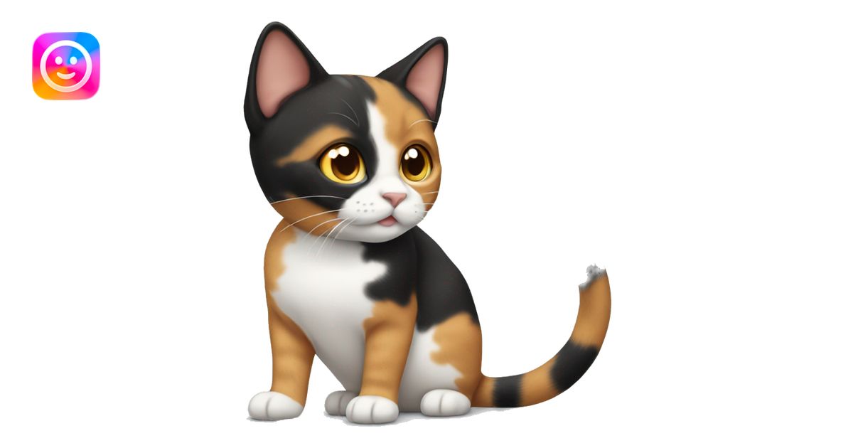 calico cat emoji | AI Emoji Generator