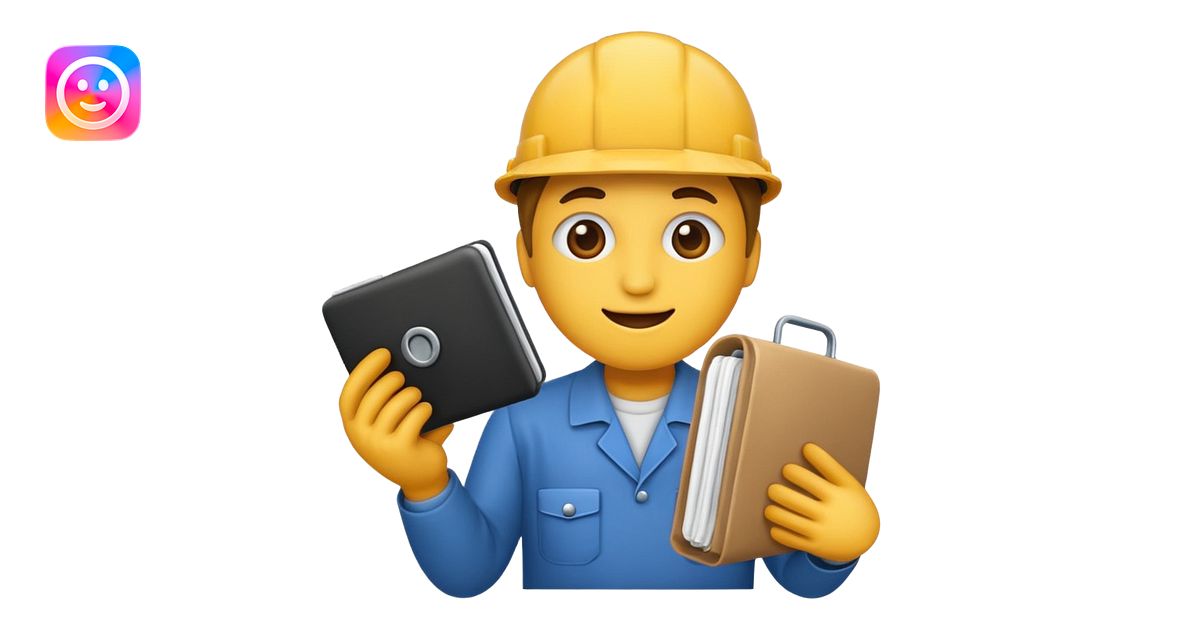 a emoji that represents work emoji | AI Emoji Generator
