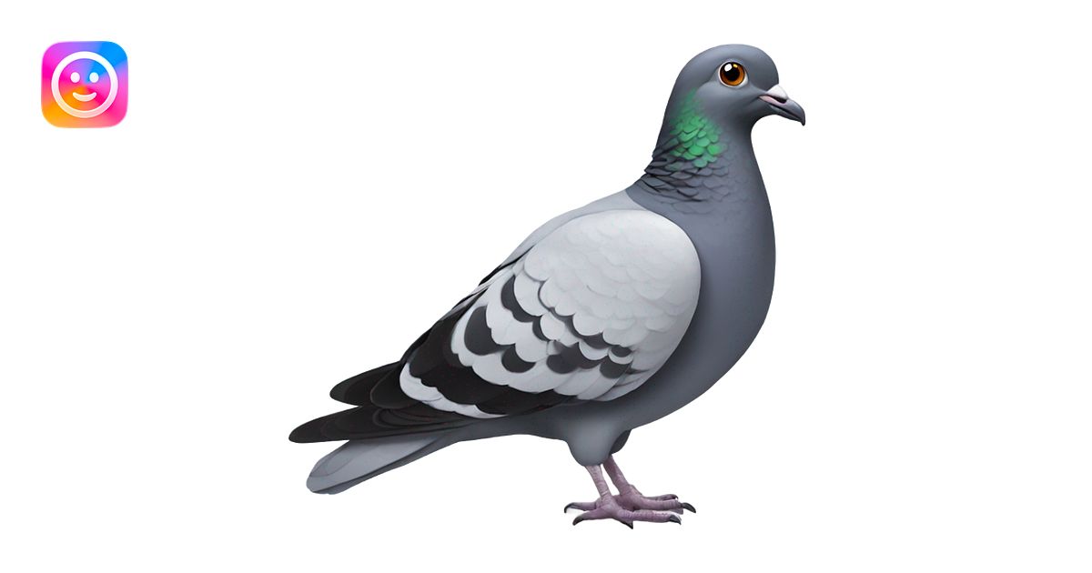 Pigeon emoji | AI Emoji Generator