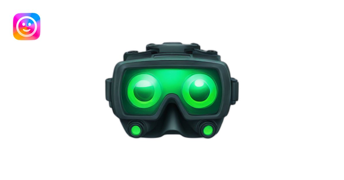 night vision goggles emoji | AI Emoji Generator