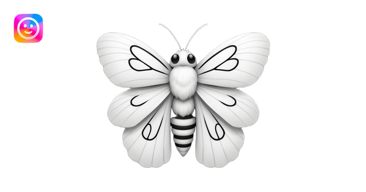 Moth emoji like for twitch emoji | AI Emoji Generator