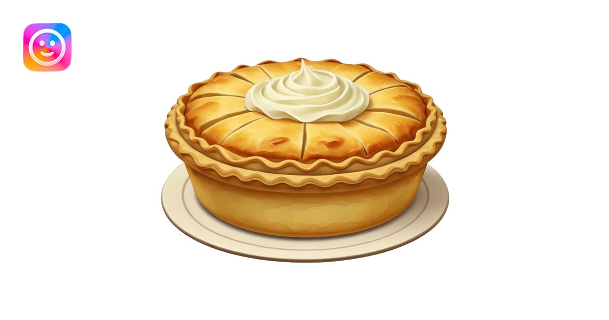 pie with mashed potato emoji | AI Emoji Generator