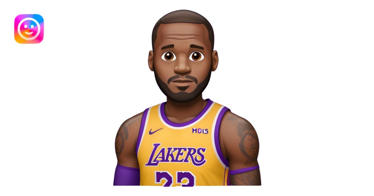 LeBron James Lakers emoji | AI Emoji Generator