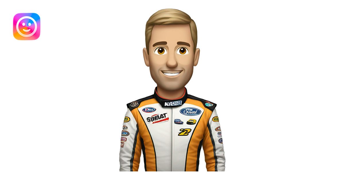 NASCAR racer emoji | AI Emoji Generator