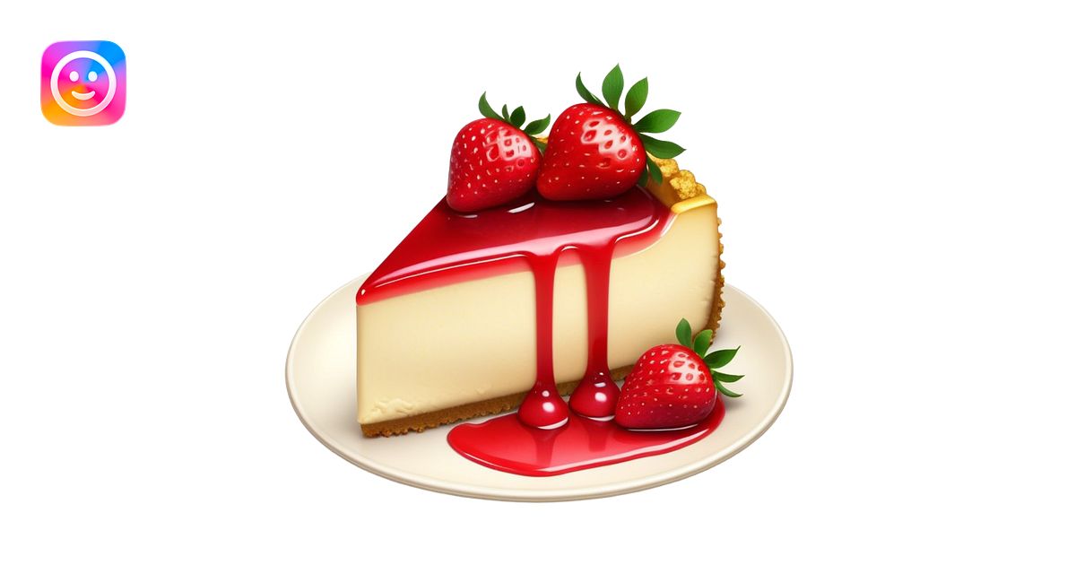 Cinematic creamy cheesecake, smooth and velvety, topped with fresh ...
