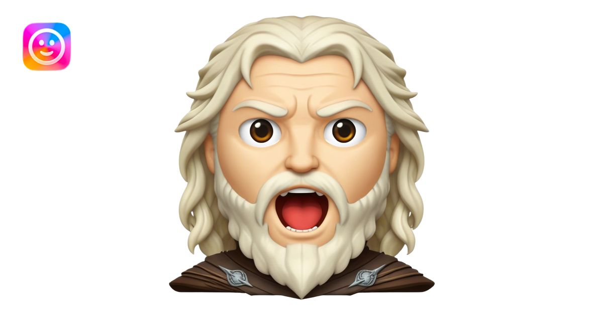Cinematic Realistic Game of Thrones Pop Culture Emoji, featuring a ...