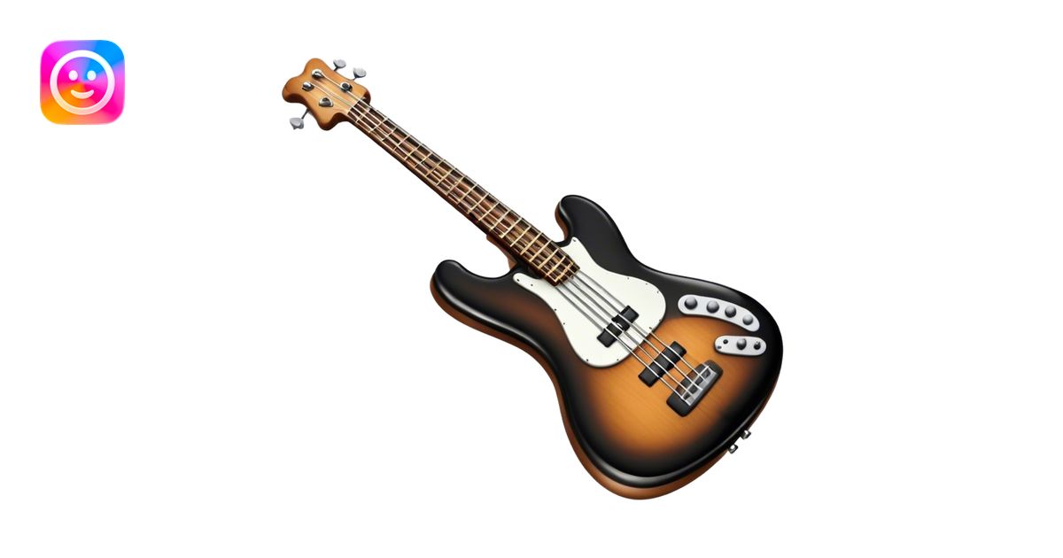 bass guitar emoji | AI Emoji Generator