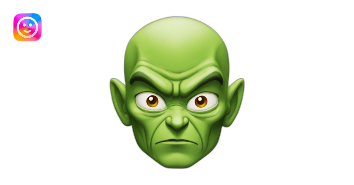 Demon king piccolo emoji | AI Emoji Generator