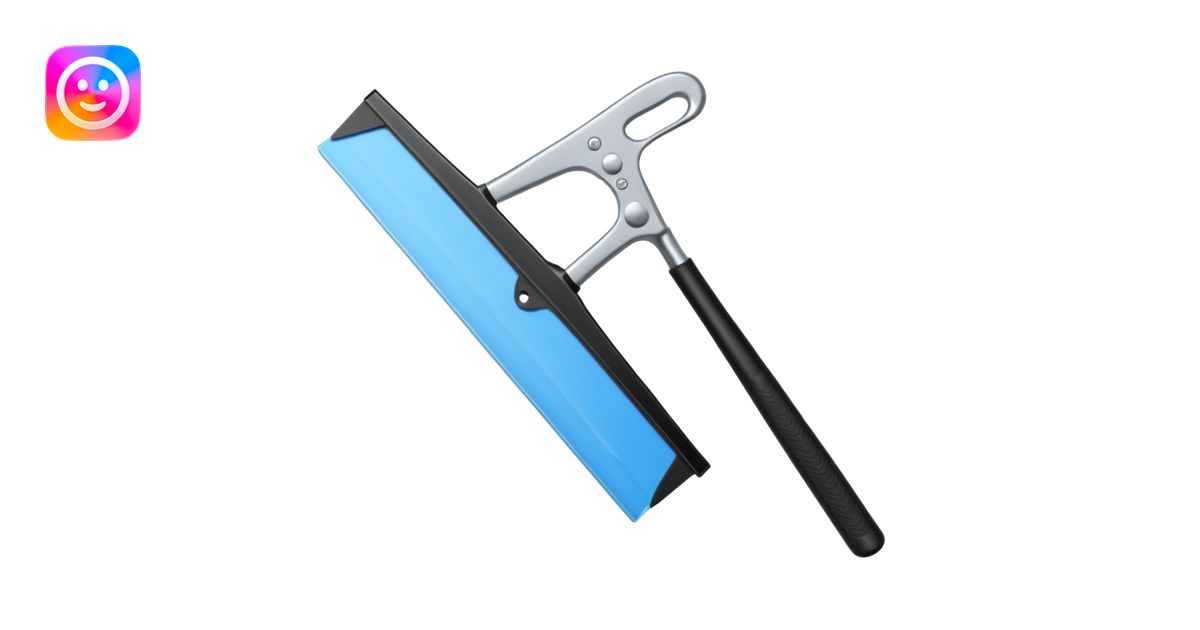 window cleaning tool emoji | AI Emoji Generator