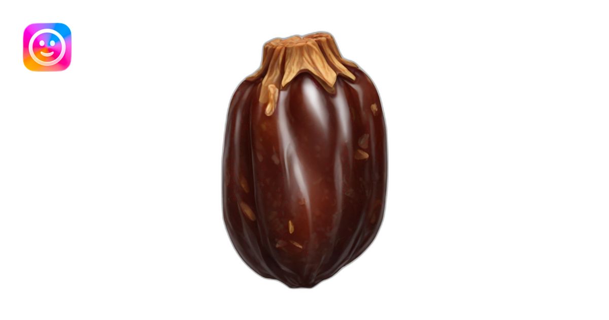 dried date emoji | AI Emoji Generator
