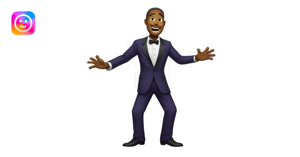 RazzleDazzle Jazz Hands emoji | AI Emoji Generator
