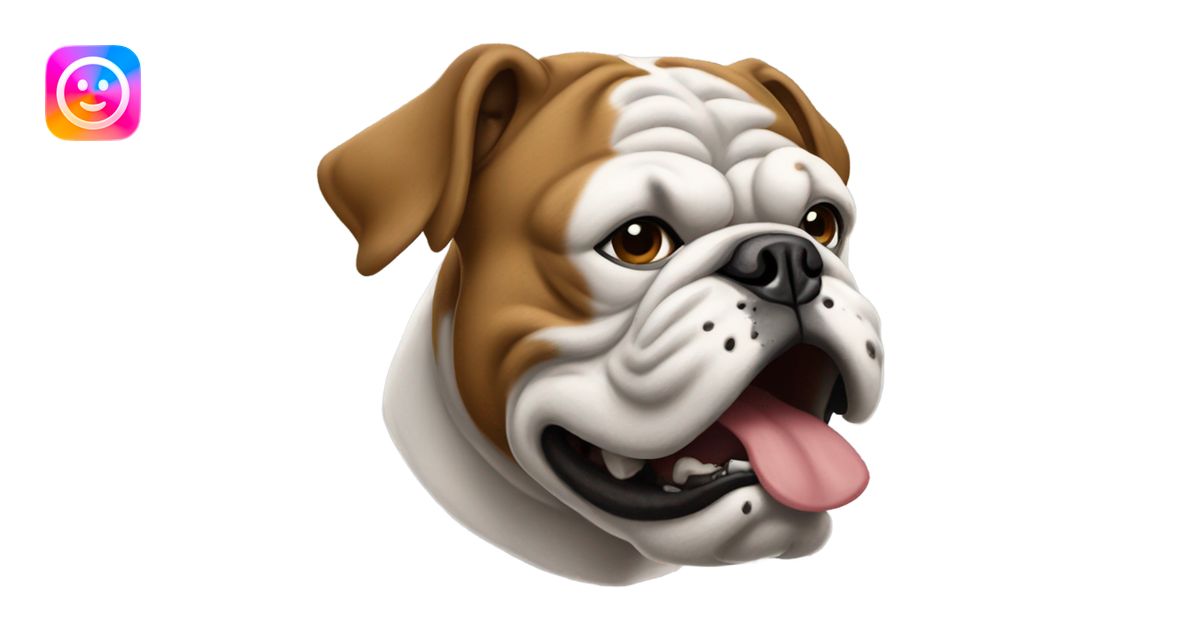 Georgia Bulldog emoji | AI Emoji Generator