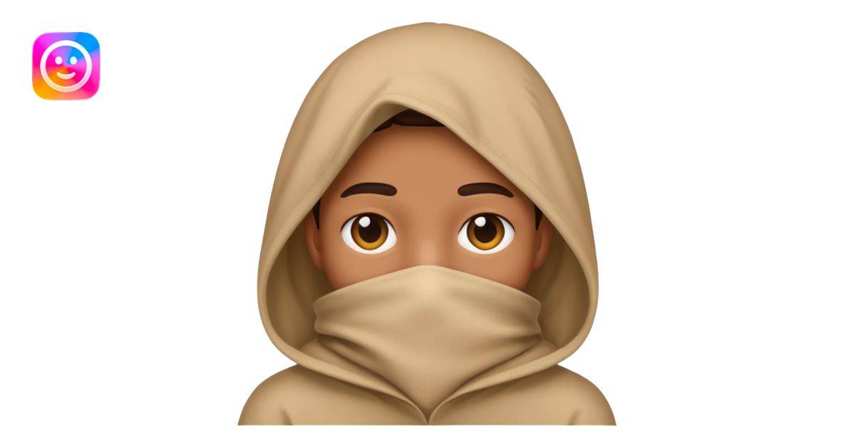 Hiding emoji | AI Emoji Generator