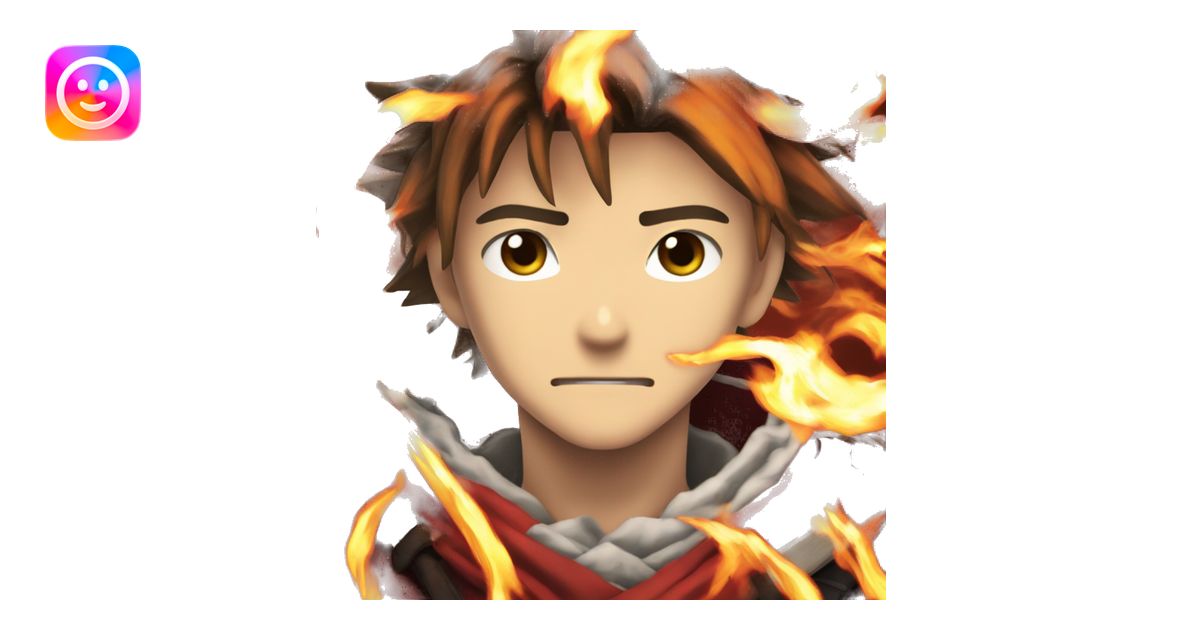 kyojurou rengoku flame hashira emoji | AI Emoji Generator