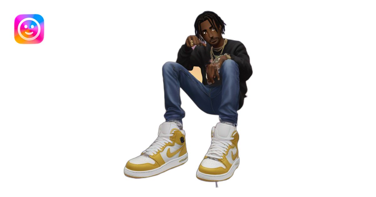 Playboi carti album cover with Travis scott and their pointing a the ...