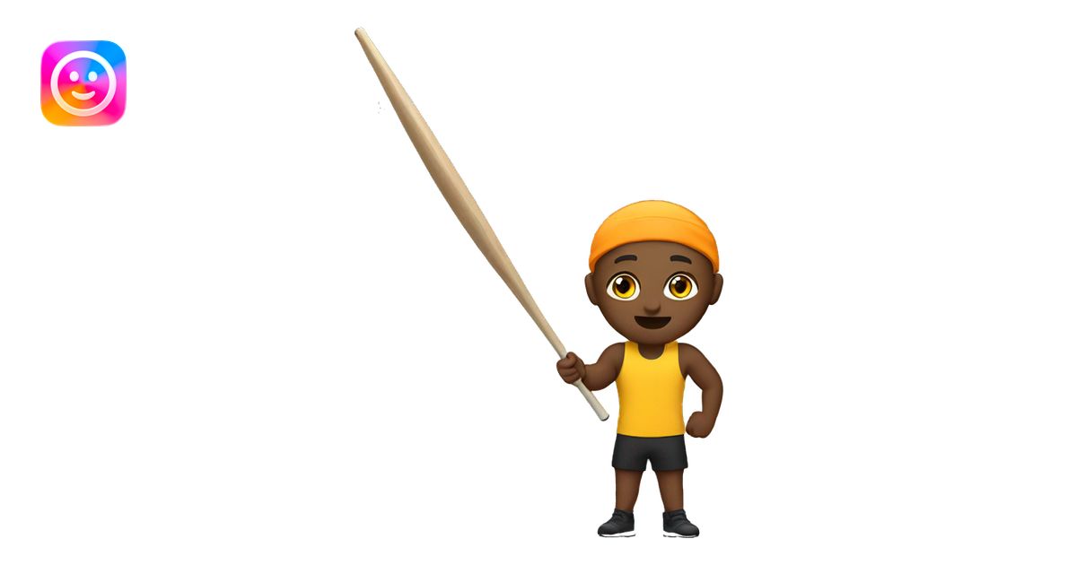 training javelin emoji | AI Emoji Generator