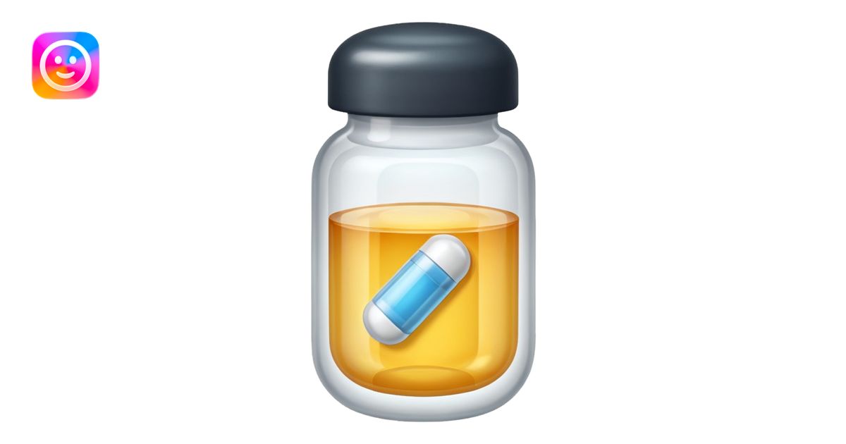 gellule medicament une seule emoji | AI Emoji Generator