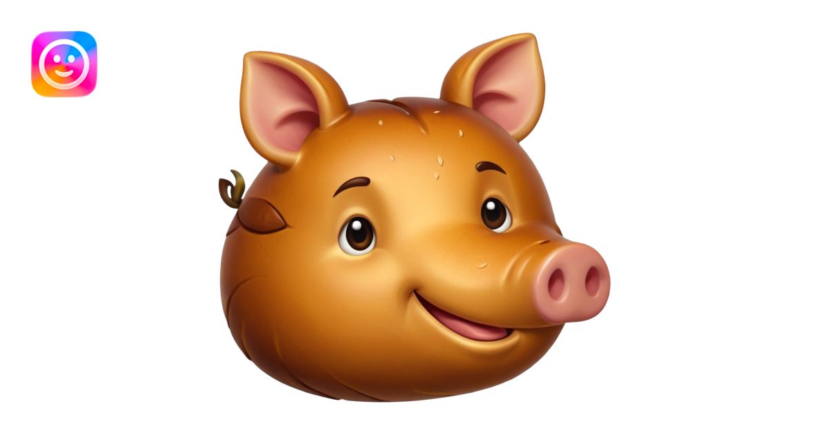 roasted pork emoji | AI Emoji Generator
