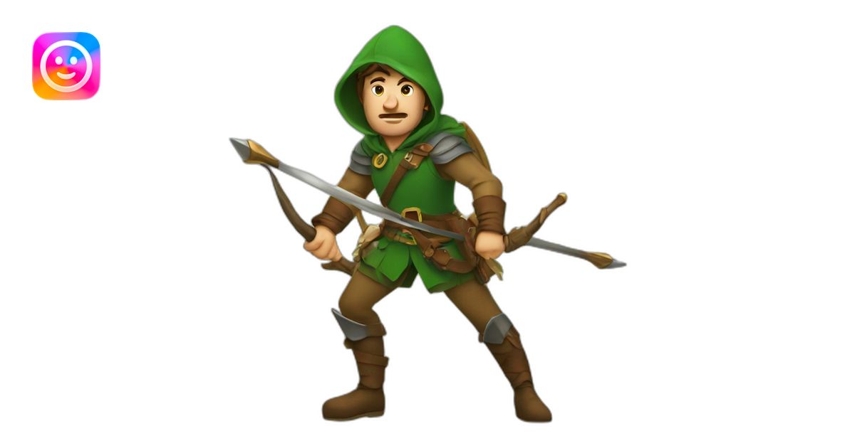 robin hood emoji | AI Emoji Generator