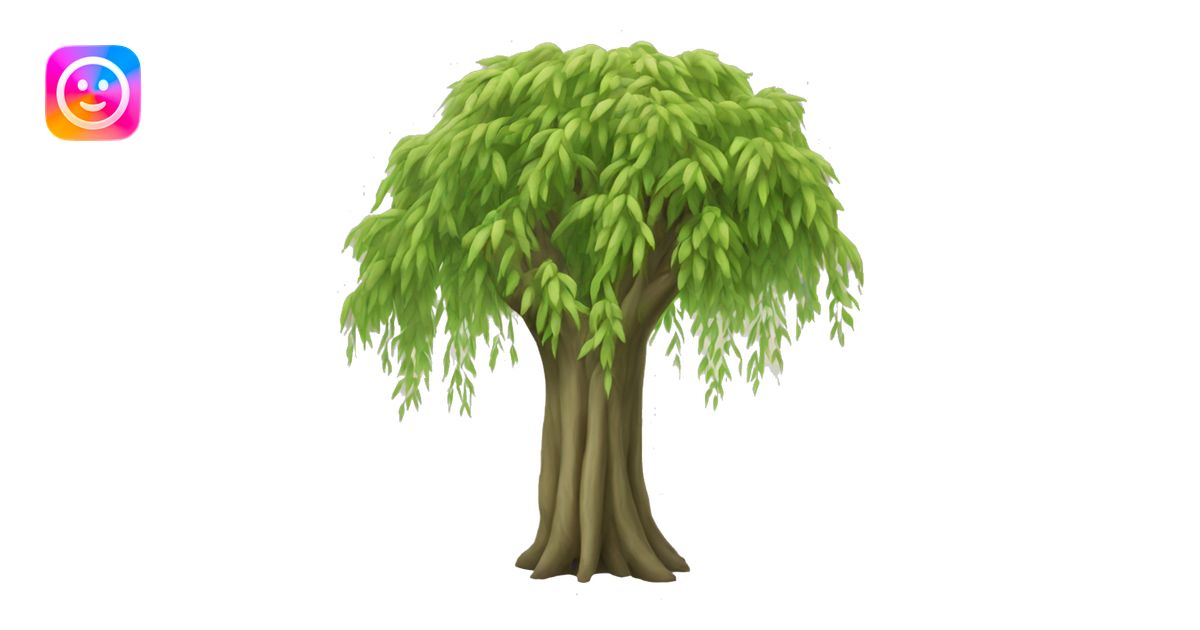 Willow tree emoji | AI Emoji Generator