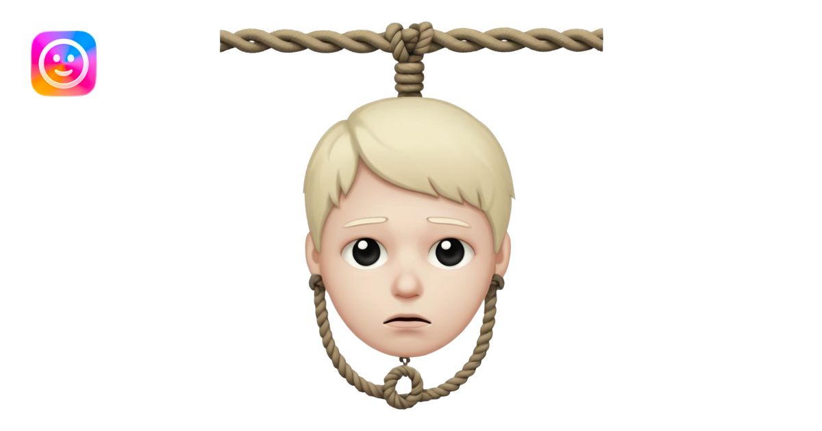 Hang myself emoji | AI Emoji Generator